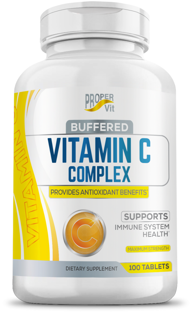 Buffered Vitamin C Complex 100 tablets - Proper Vit