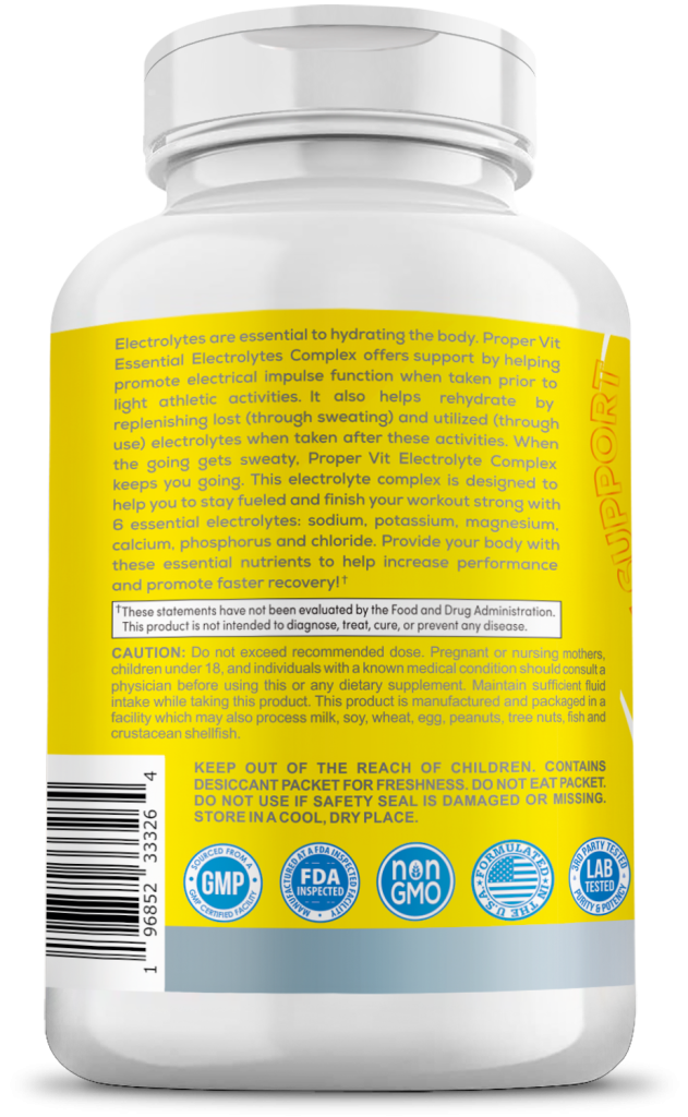 Essential Electrolyte Support Complex 100 capsule - Proper Vit