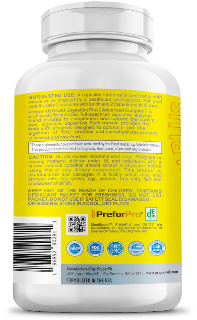 Health Digestion Plus 60 capsules - Proper Vit
