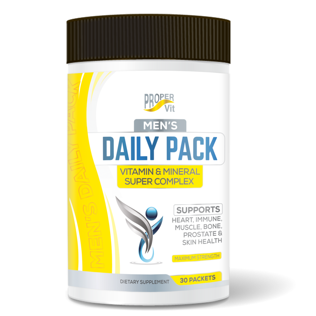Men’s Daily Pack Vitamin & Mineral Super Complex 30 packets - Proper Vit